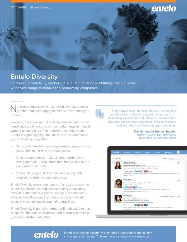 Entelo Diversity | PDF | Business | Business and Finance