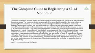501c3. | PPTX
