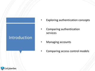 501 ch 2 understanding iam | PPT