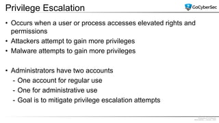 501 ch 6 threats vulnerabilities and common attacks | PPT