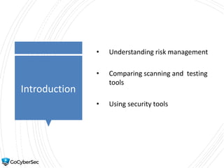 501 ch 8 risk management tools | PPTX
