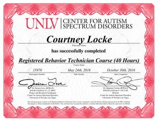 RBT Certificate | PPT