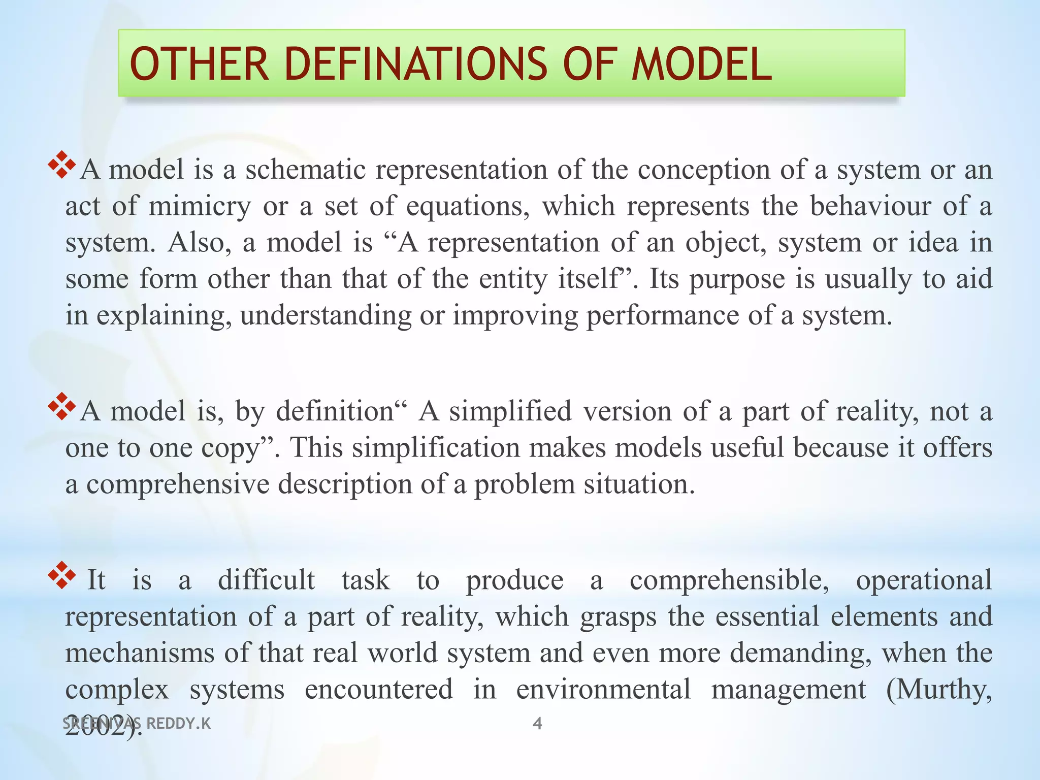 Crop Modeling - Types of crop growth models in agriculture | PPTX