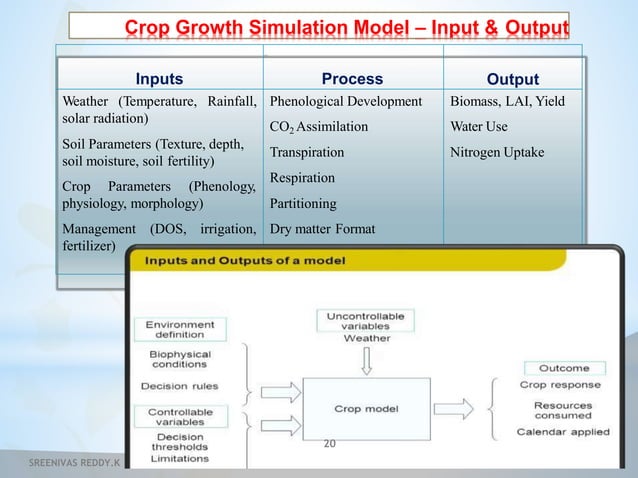 Crop Modeling - Types of crop growth models in agriculture | PPTX | Agriculture | Industries