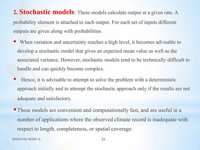 Crop Modeling - Types of crop growth models in agriculture | PPTX ...