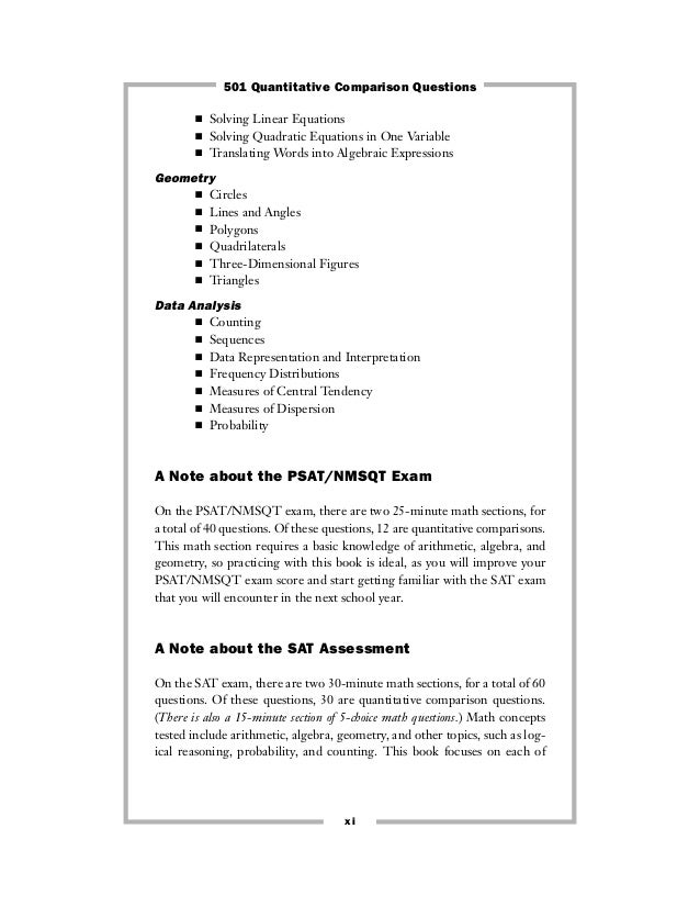 501 quantitative comparison_questions