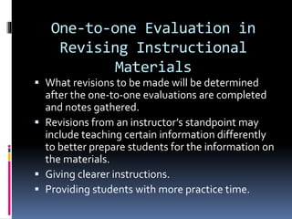 Revising Instructional Materials | PPTX