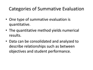 501 wk 12 designing and conducting summative evaluations | PPTX ...