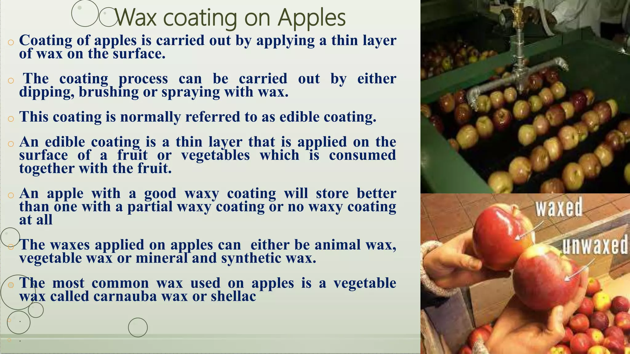 fruit waxing | PPTX