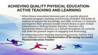 Achieving quality physical education - a good curriculum | PPTX