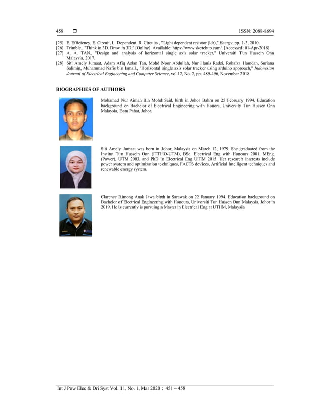 Dual Axis Solar Tracker With Iot Monitoring System Using Arduino Pdf