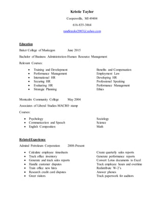 Kristie Taylor | DOCX