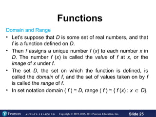 Comprehensive Introduction to Functions and Calculus Concepts | PPTX
