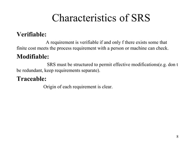SRS- Software Requirement Management | PPT