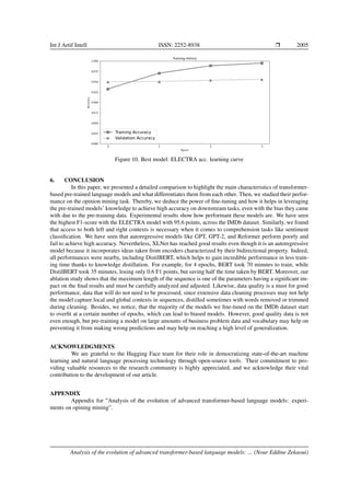 Analysis of the evolution of advanced transformer-based language models: Experiments on opinion ...