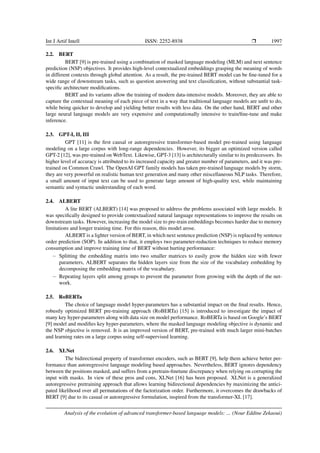 Analysis of the evolution of advanced transformer-based language models: Experiments on opinion ...