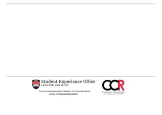 Co-Curricular Record | PDF