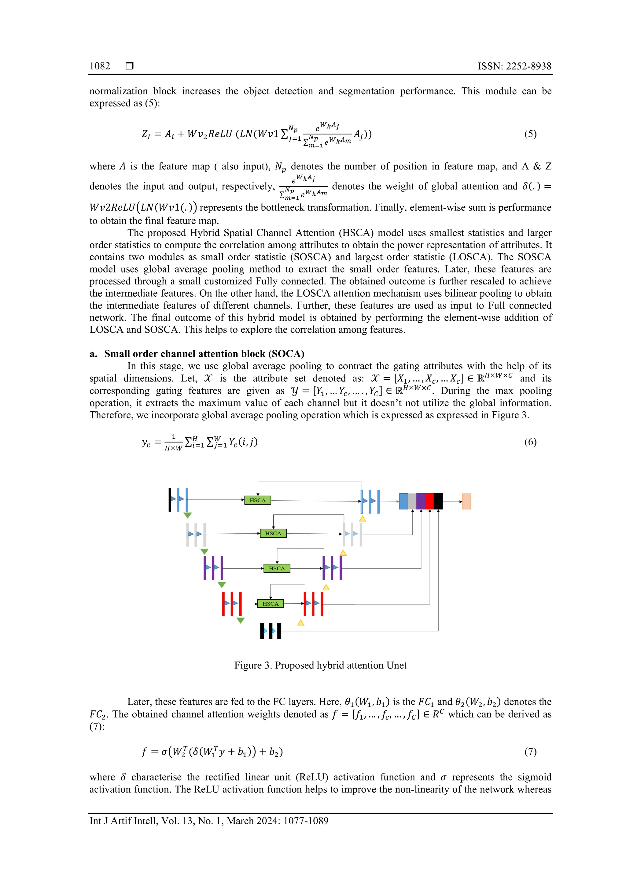 Hybrid channel and spatial attention-UNet for skin lesion segmentation | PDF