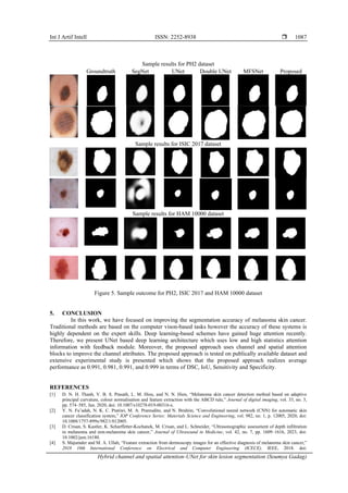 Hybrid channel and spatial attention-UNet for skin lesion segmentation | PDF