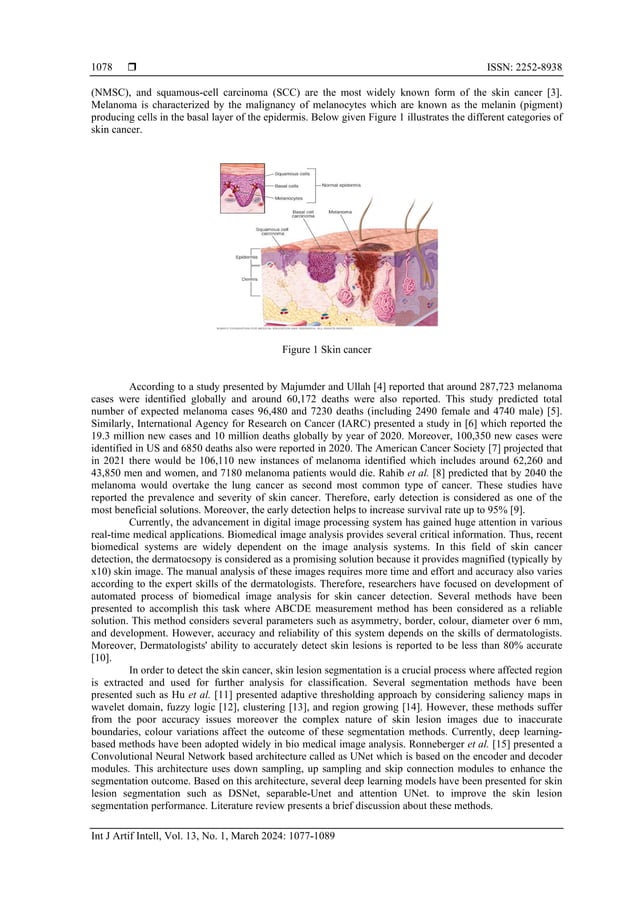 Hybrid channel and spatial attention-UNet for skin lesion segmentation | PDF
