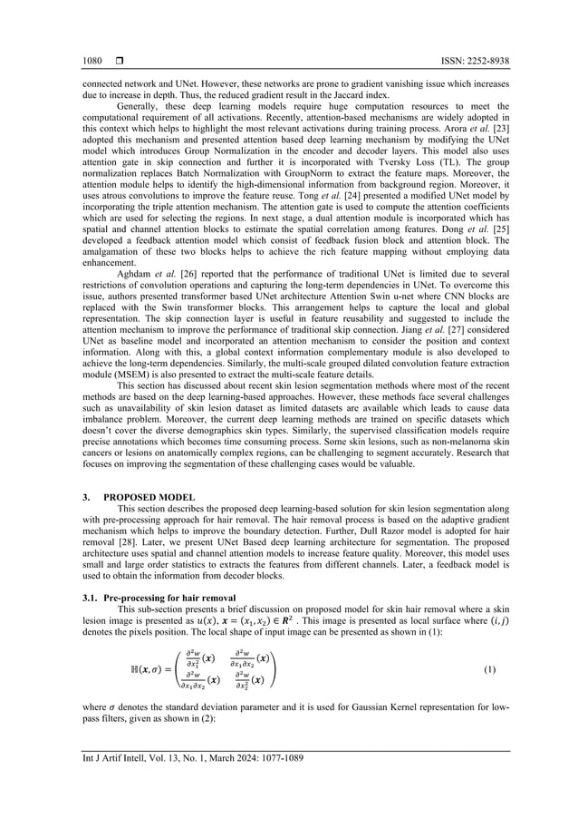 Hybrid channel and spatial attention-UNet for skin lesion segmentation | PDF