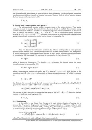Hybrid channel and spatial attention-UNet for skin lesion segmentation | PDF