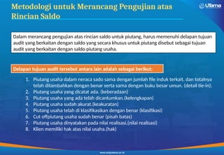 PPT PENGUJIAN DALAM SIKLUS PENJUALAN DAN PENAGIHAN | PPTX