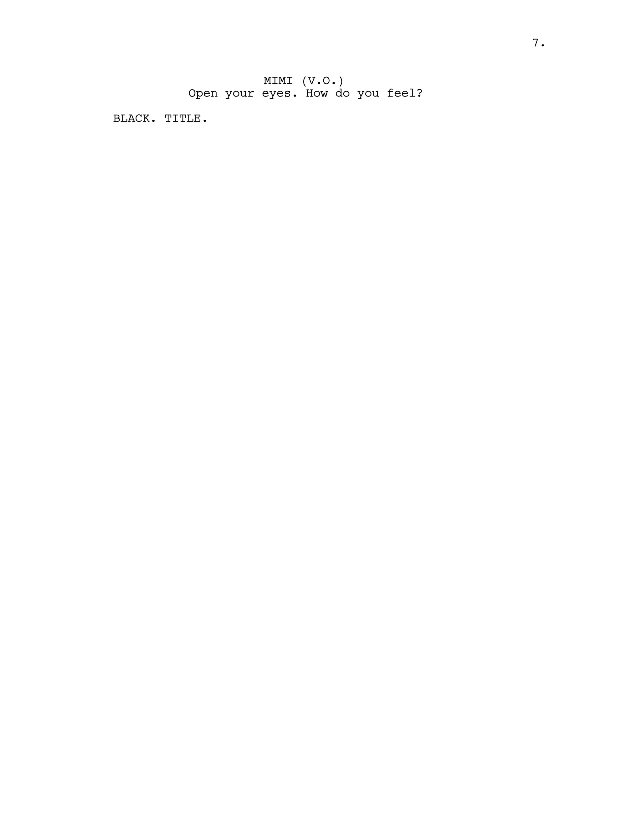 Final shooting script | PDF