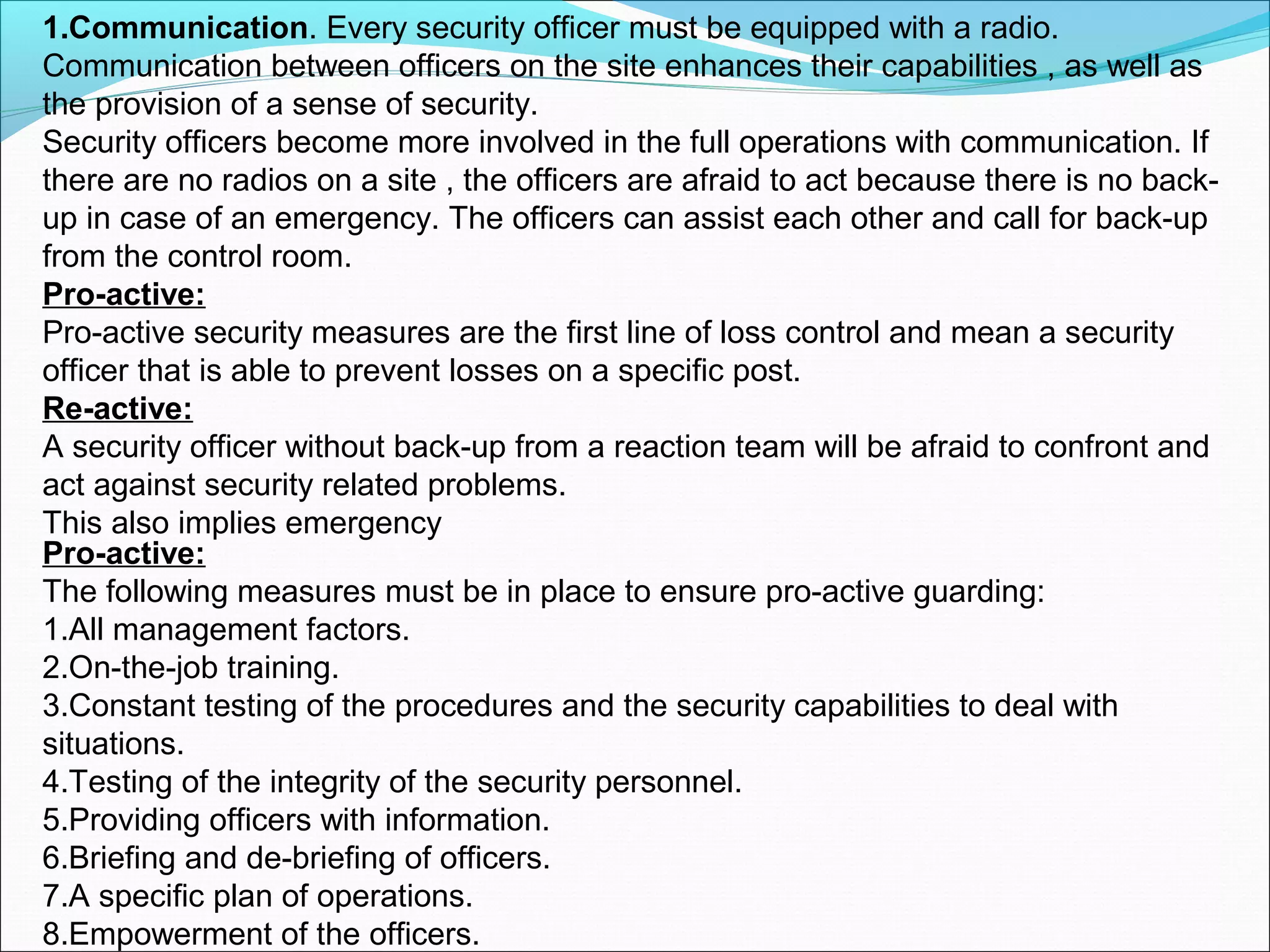 Security Presentation | PPT