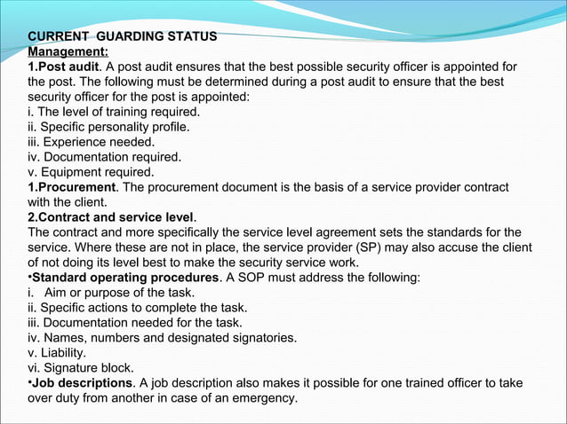 Security Presentation | PPT
