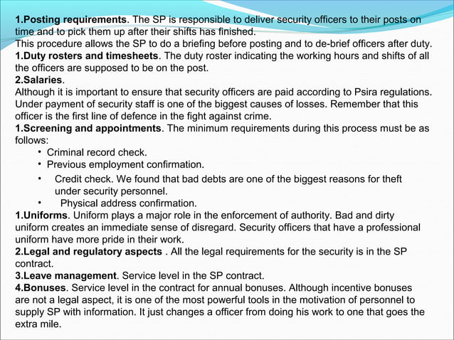 Security Presentation | PPT