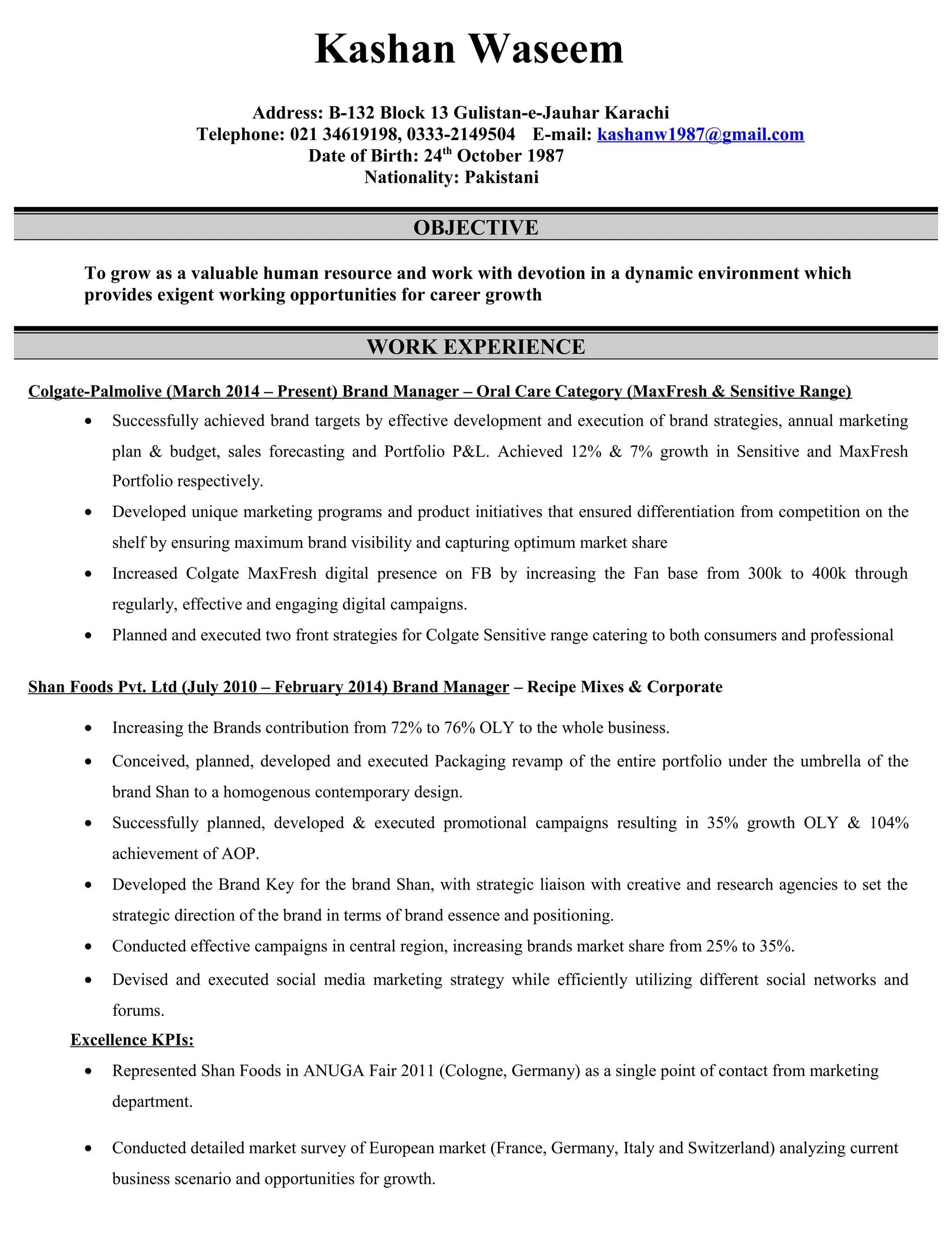 Resume1.1 | DOC