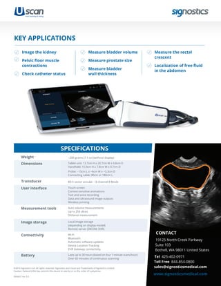 UScan Brochure | PDF