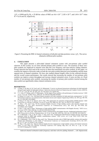 Indexed-channel estimation under frequency and time-selective fading channels in high-mobility ...