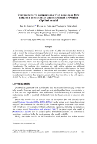 Paper_Journal of Rheology | PDF