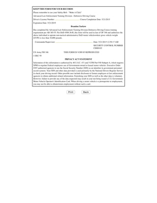 RUA Defensive Driver? | PDF