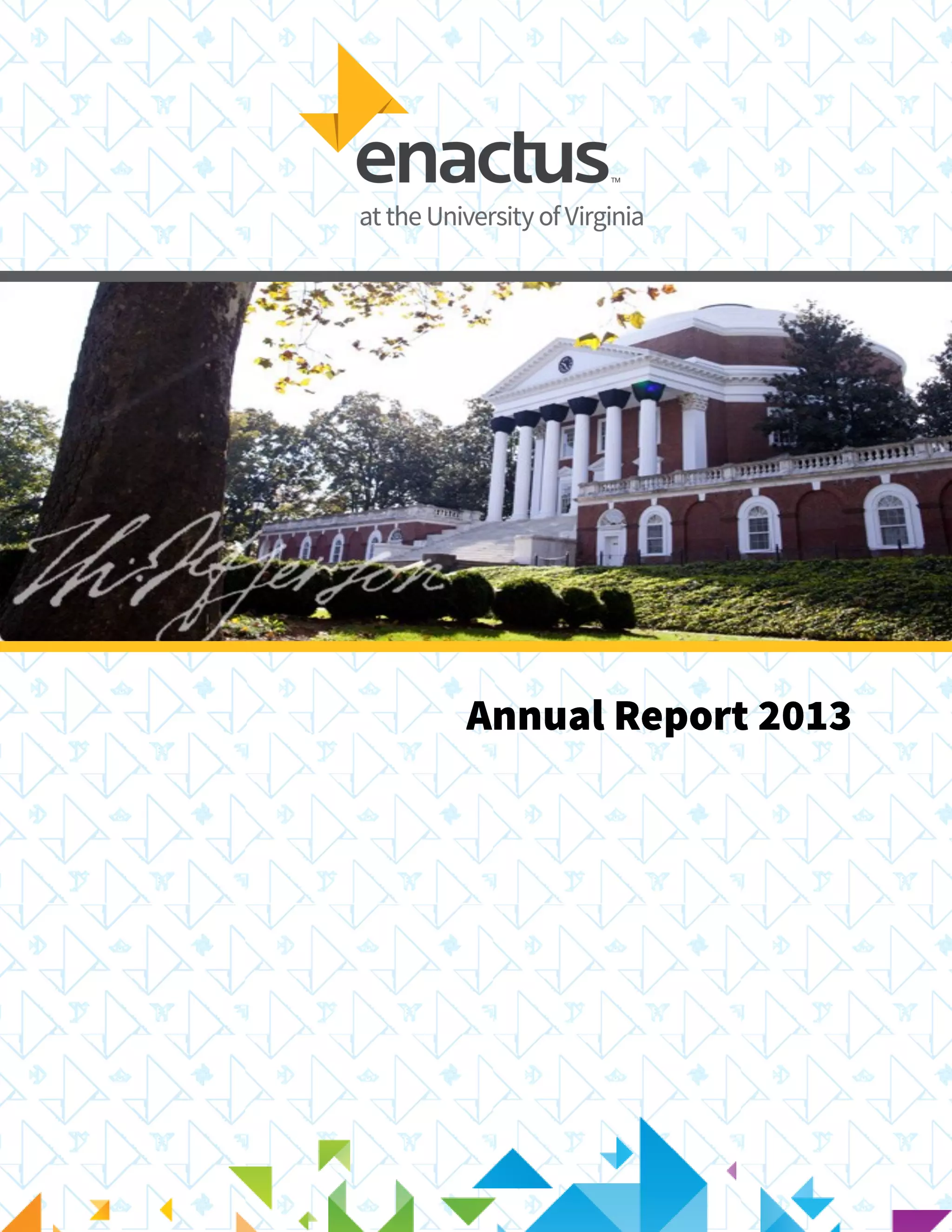 Enactus at UVA 2013 Annual Report | PDF
