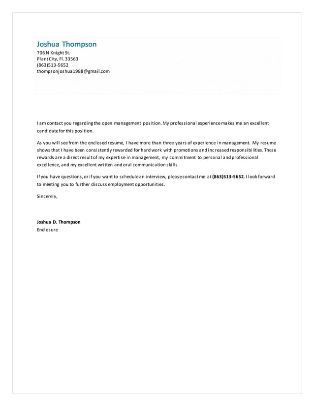 Cover letter for functional resume | DOCX