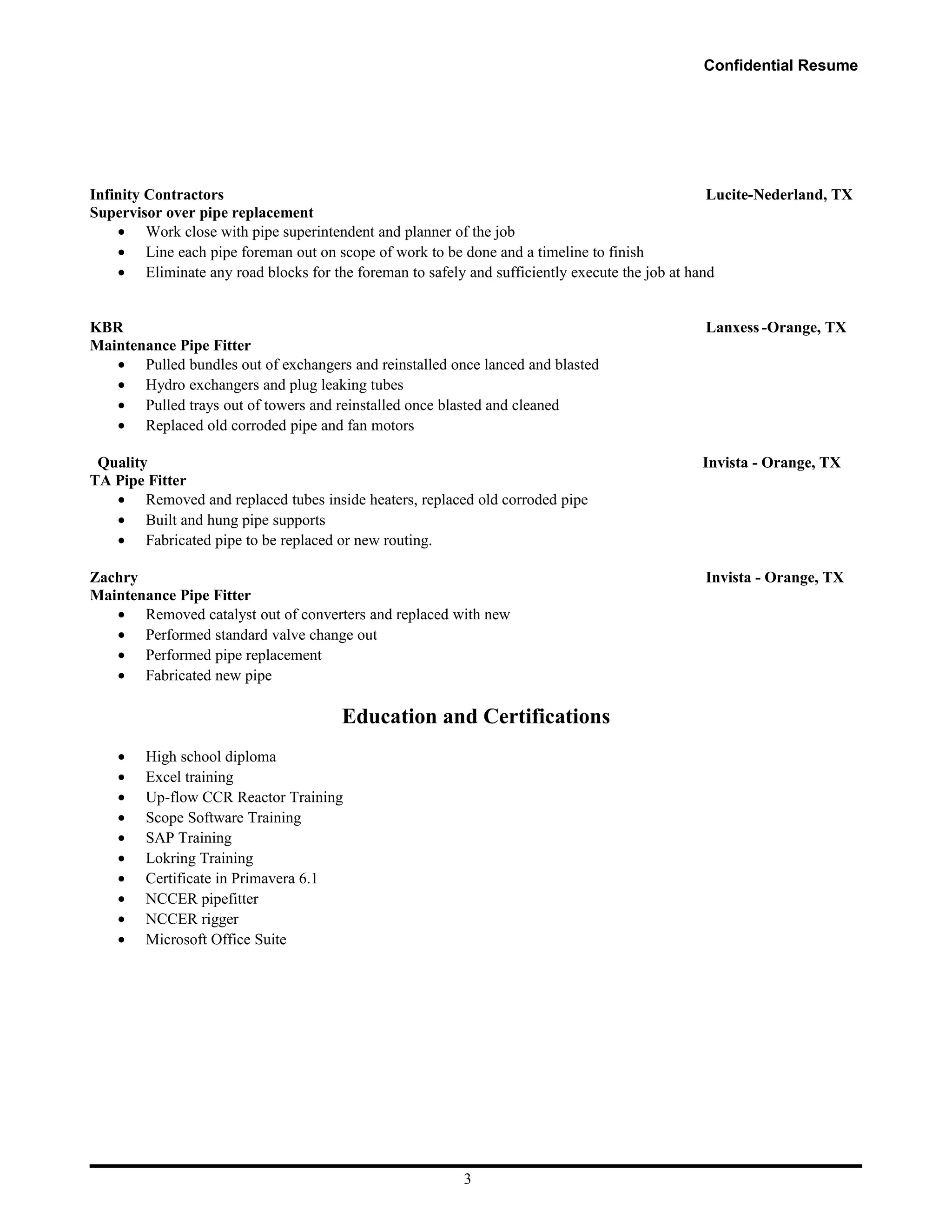 Franklin Ply resume1. | PDF