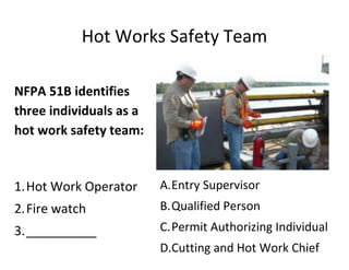 502 hot works 10 minutes | PPTX