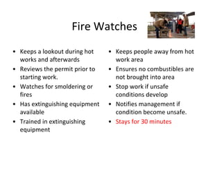 502 hot works 10 minutes | PPTX