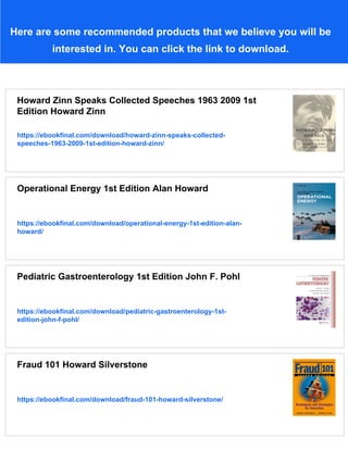Pediatric Pulmonology 1st Edition Howard Panitch | PDF