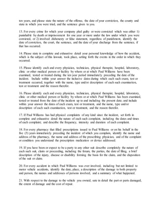 Interrogatories Sample | DOCX