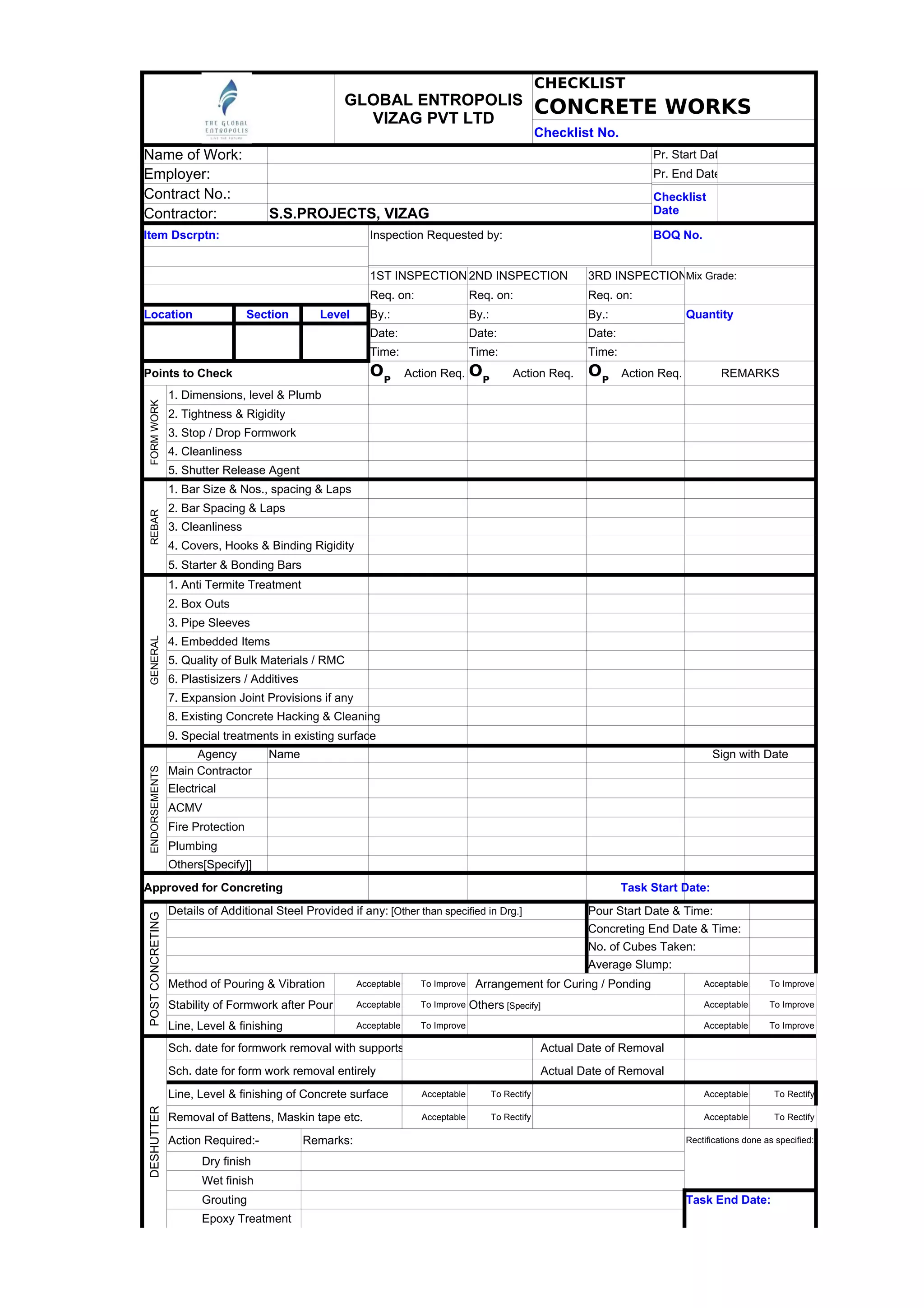 50338447 checklist-concrete-works | PDF