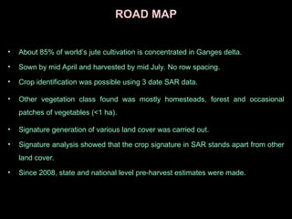 Operational Crop Monitoring Using Synthetic Aperture Radar (SAR).ppt
