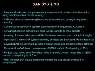 Operational Crop Monitoring Using Synthetic Aperture Radar (SAR).ppt