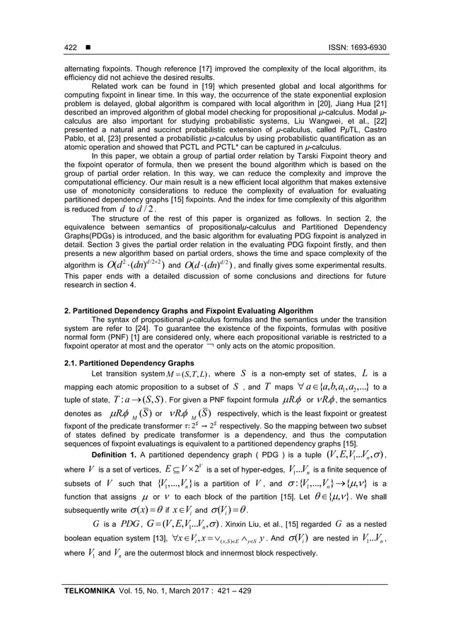 Local Model Checking Algorithm Based On Mu Calculus With Partial Orders