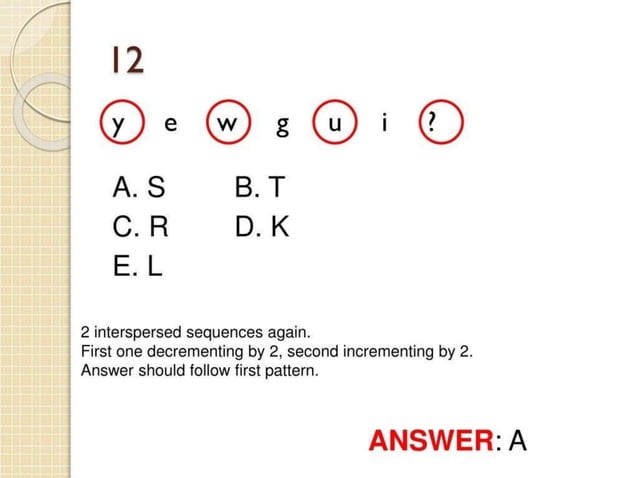 logical reasoning abstract reasoning logical reasoning | PPTX