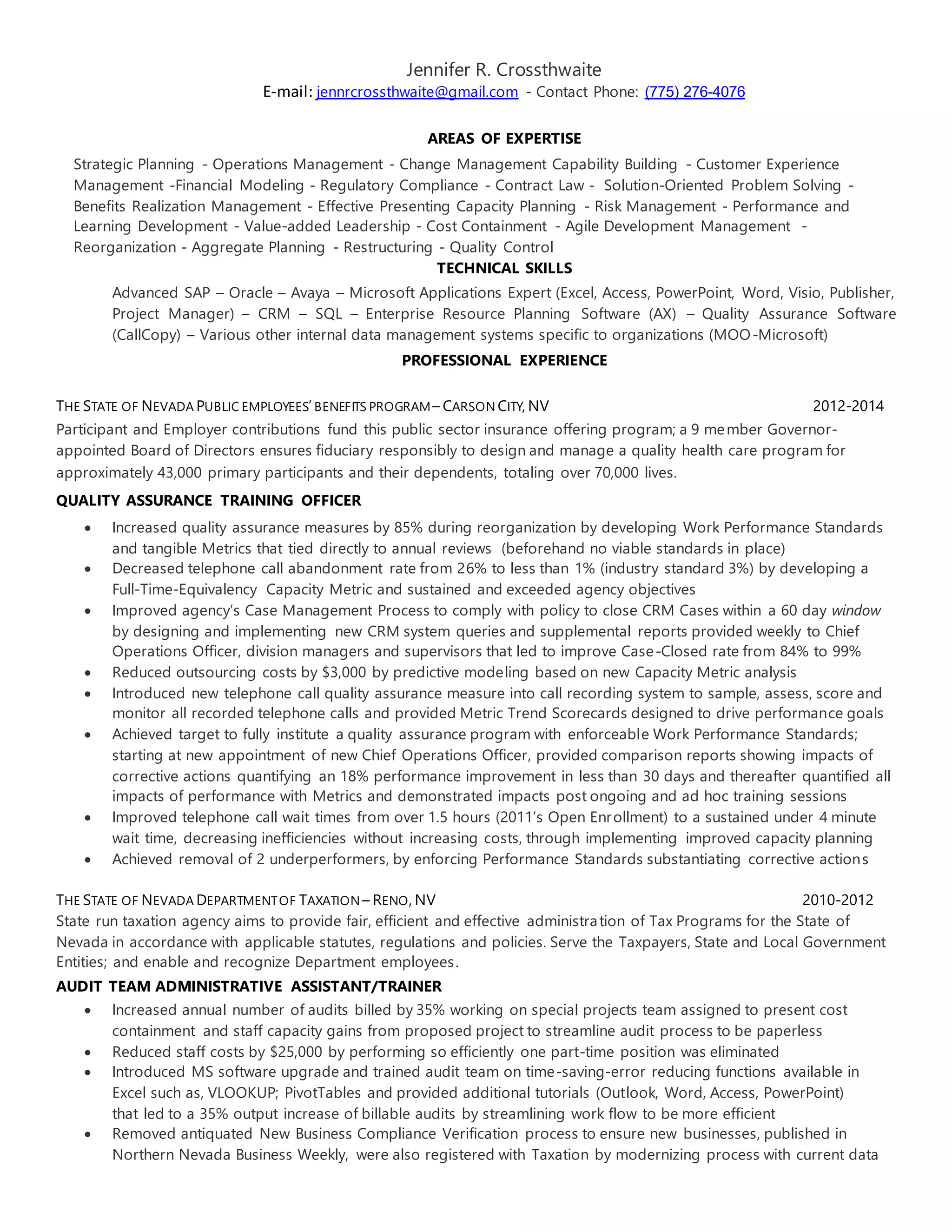 Jennifer Crossthwaite Resume 2 (1) | DOCX