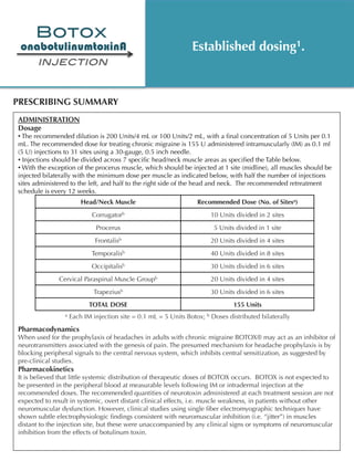 BOTOX-Migraine_DetailAid_withDisclaimer | PDF | Brain and Nervous ...